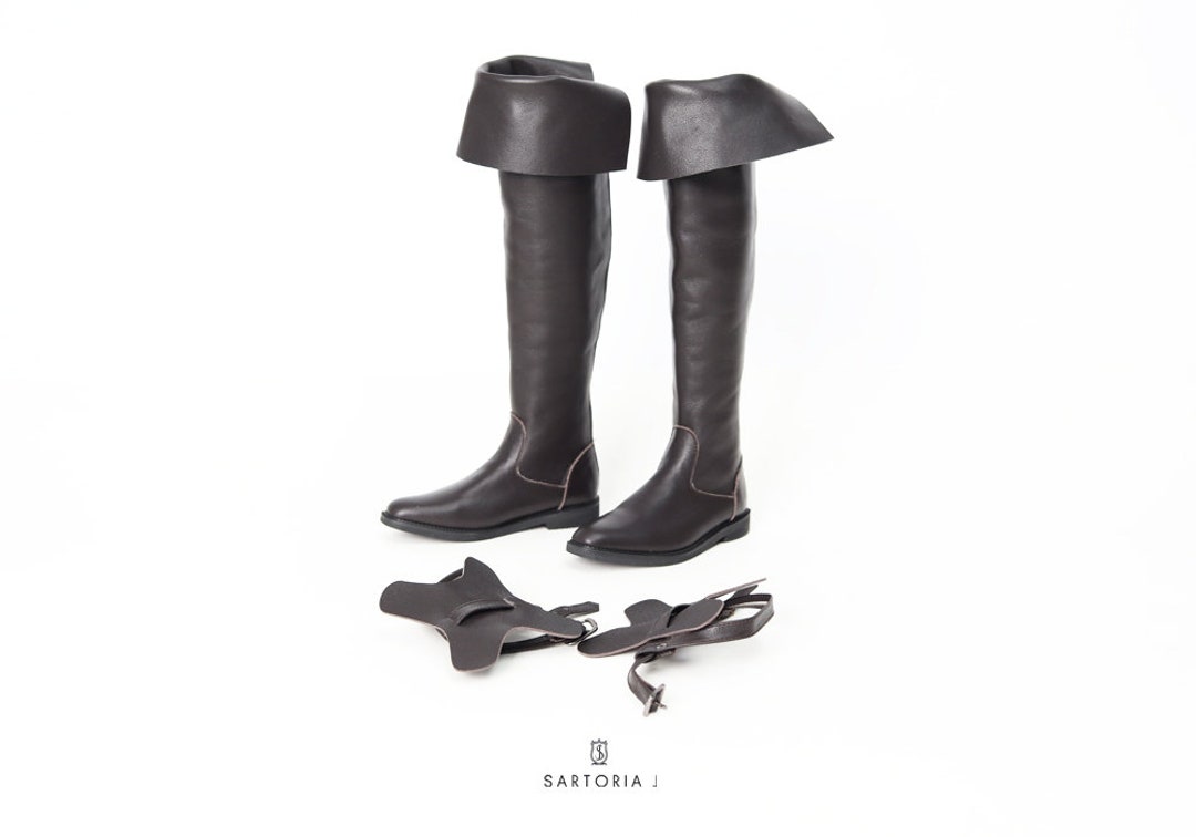 Sd_baroque Bootsdark Brown Leather_pre-order - Etsy