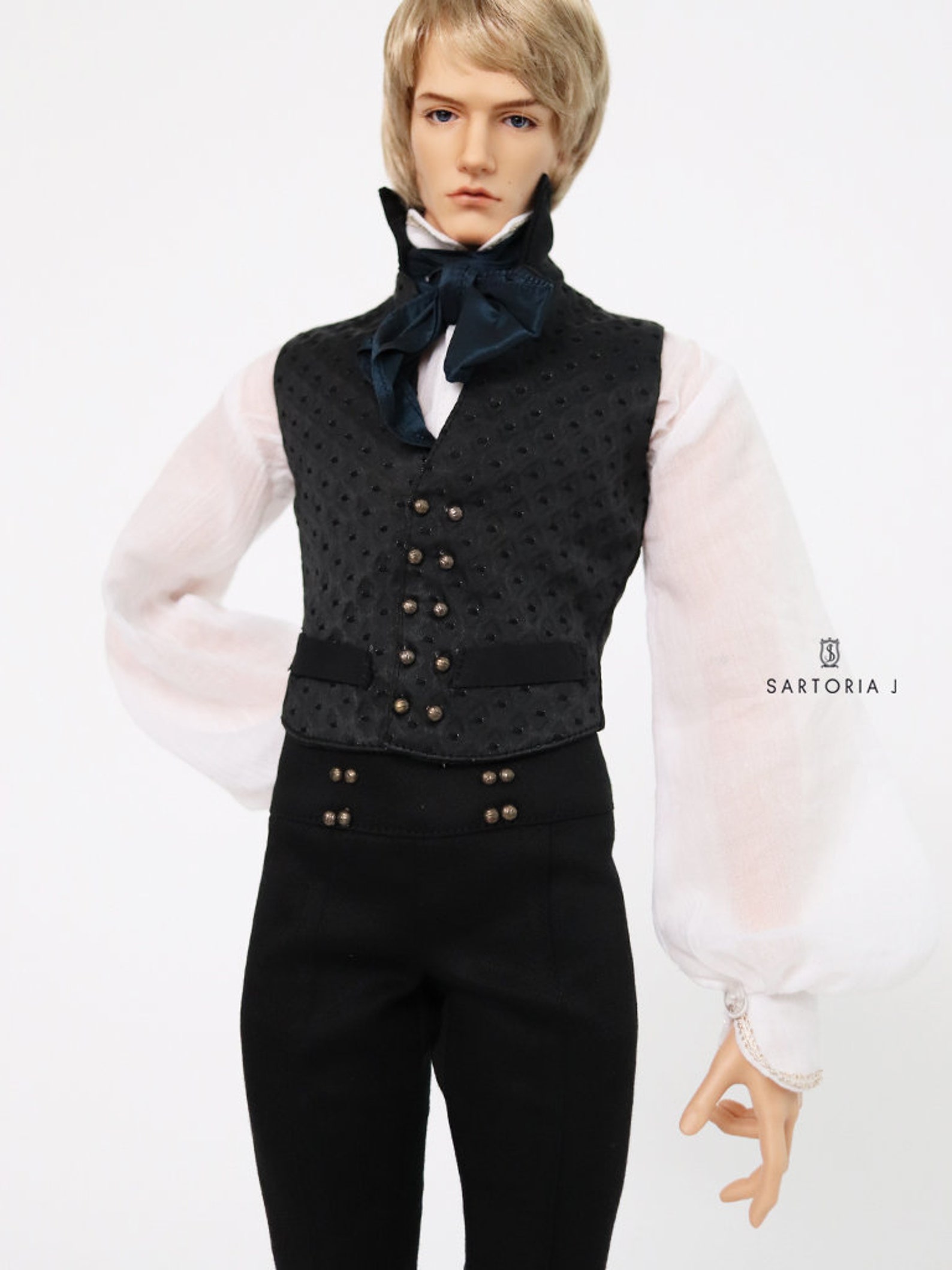 Msd_victorian Vest & Tie Set | Etsy
