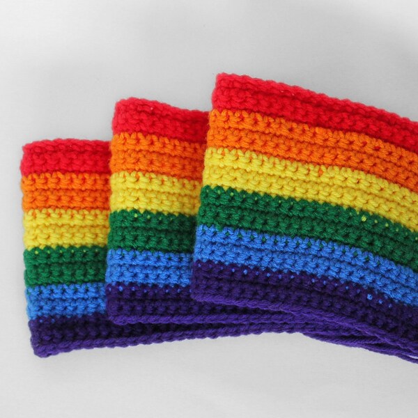 Rainbow Scarf - Etsy