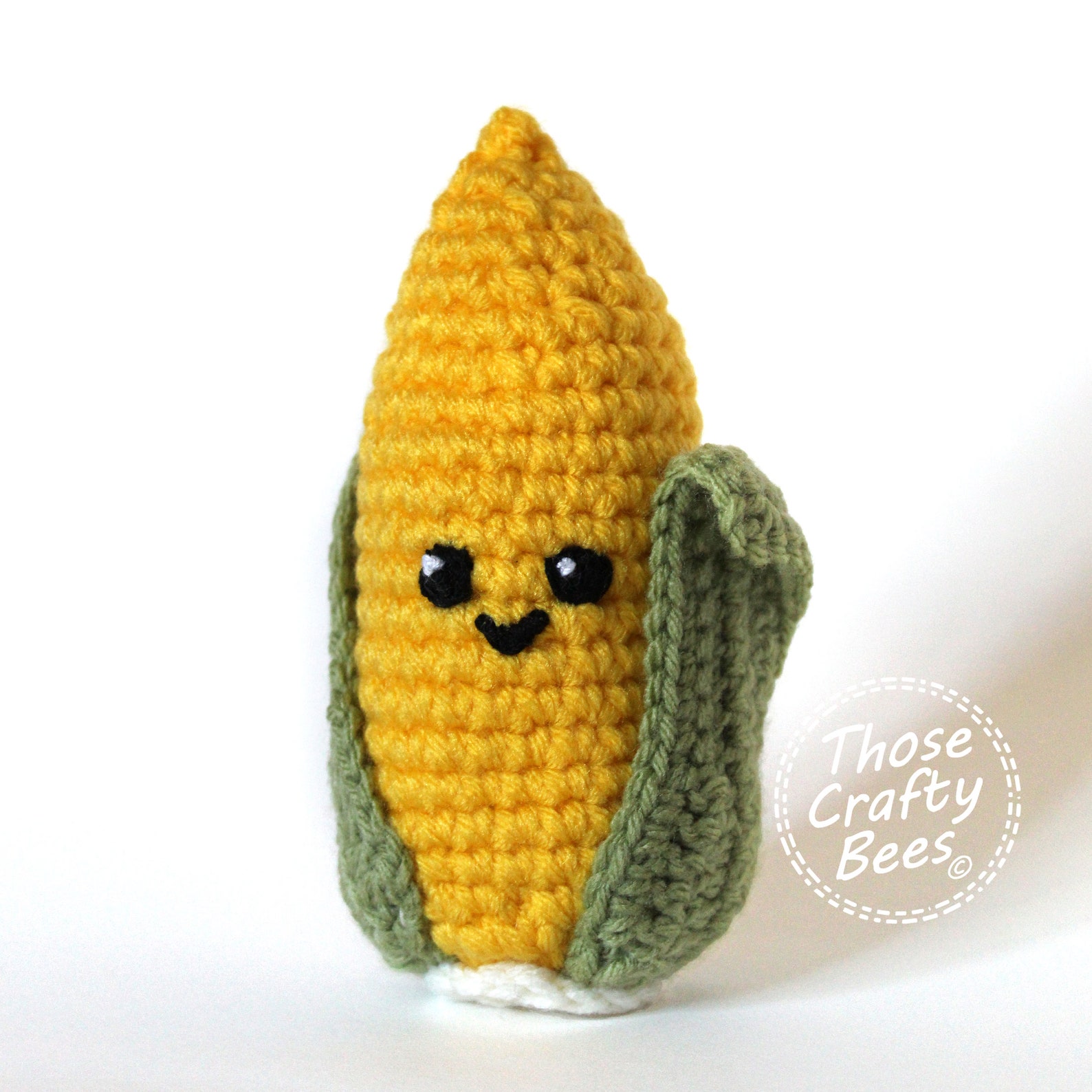Crochet Corn With Husk Cute Crochet Play Food Pretend Play - Etsy