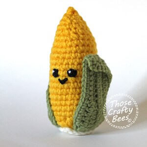 Crochet Corn With Husk Cute Crochet Play Food Pretend Play - Etsy