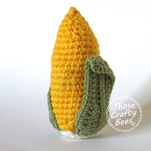 Crochet Corn With Husk Cute Crochet Play Food Pretend Play - Etsy