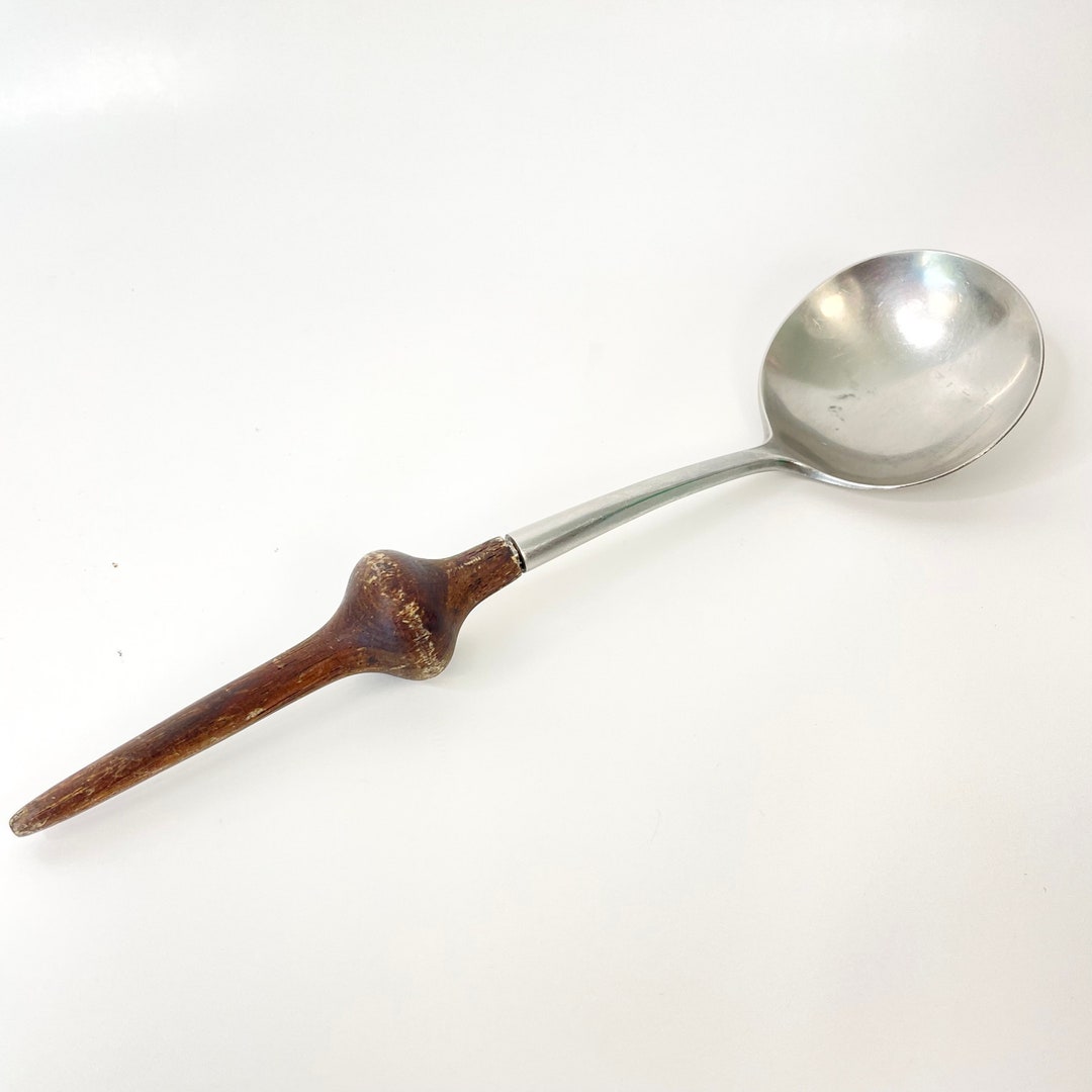 Mid Century Dansk Stainless Jens Quistgaard Serving Spoon Gravy Ladle ...