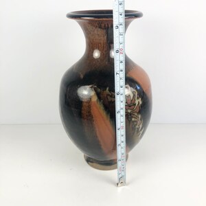 Signed Vintage Bill Karaffa Firemouth Pottery Ceramic Studio Vase ...