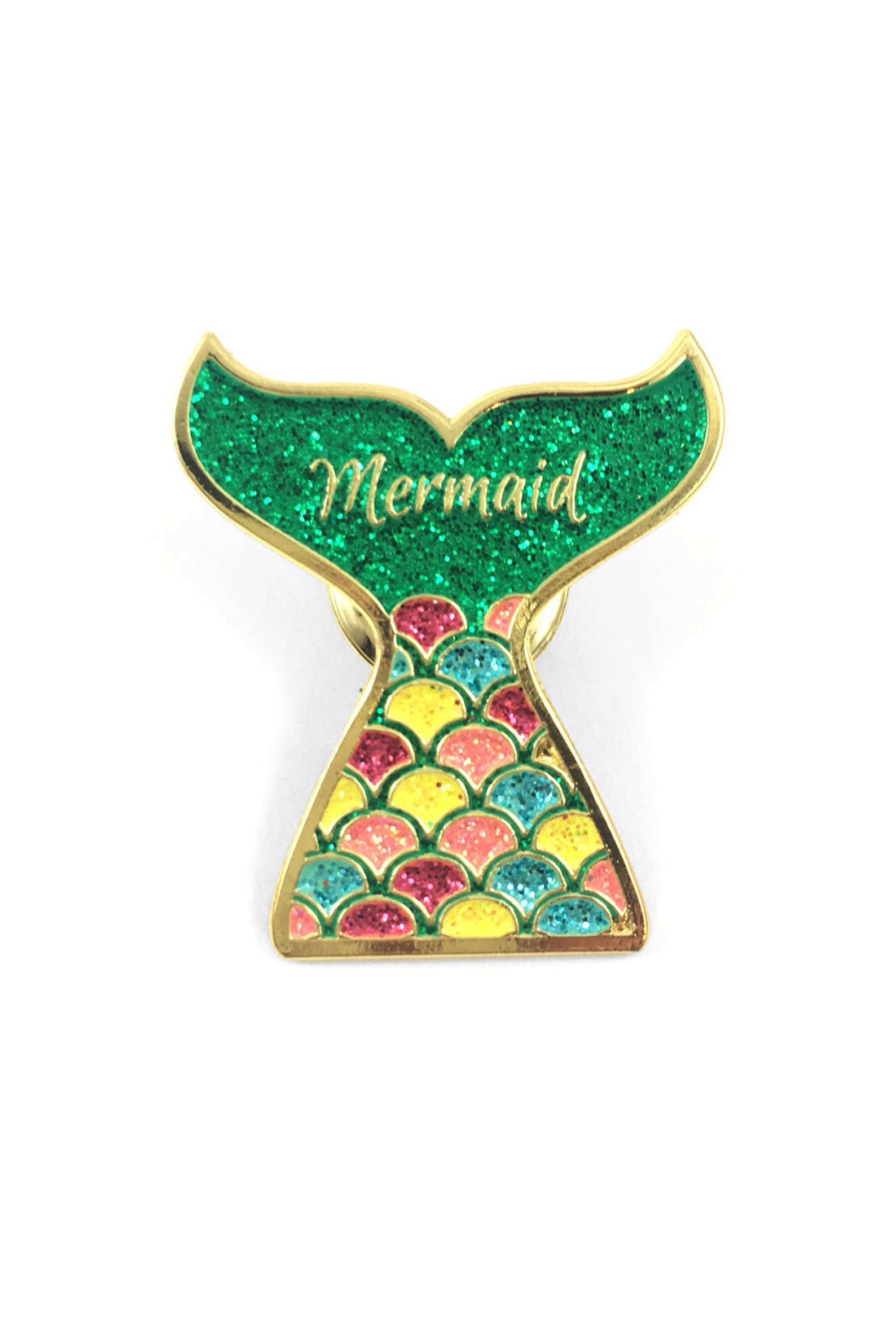 Mermaid Tail Lapel Pin - Etsy