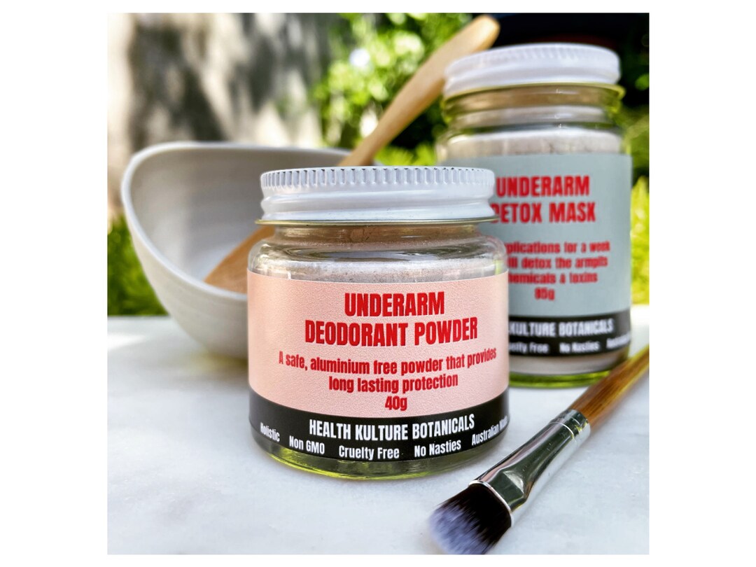 The Pit Box, Underarm Detox Mask, Armpit Cleanse, Deodorant Powder ...