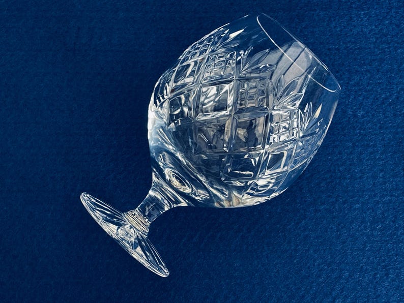 Royal Doulton Crystal Elizabeth Brandy Glass - Multiple Available - Etsy