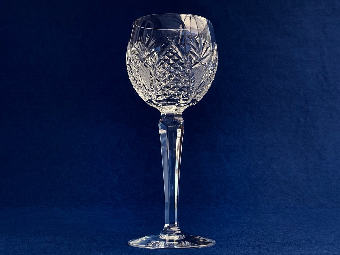 Vintage Waterford Crystal Dunmore Hock Wine Glass - Multiple Available ...