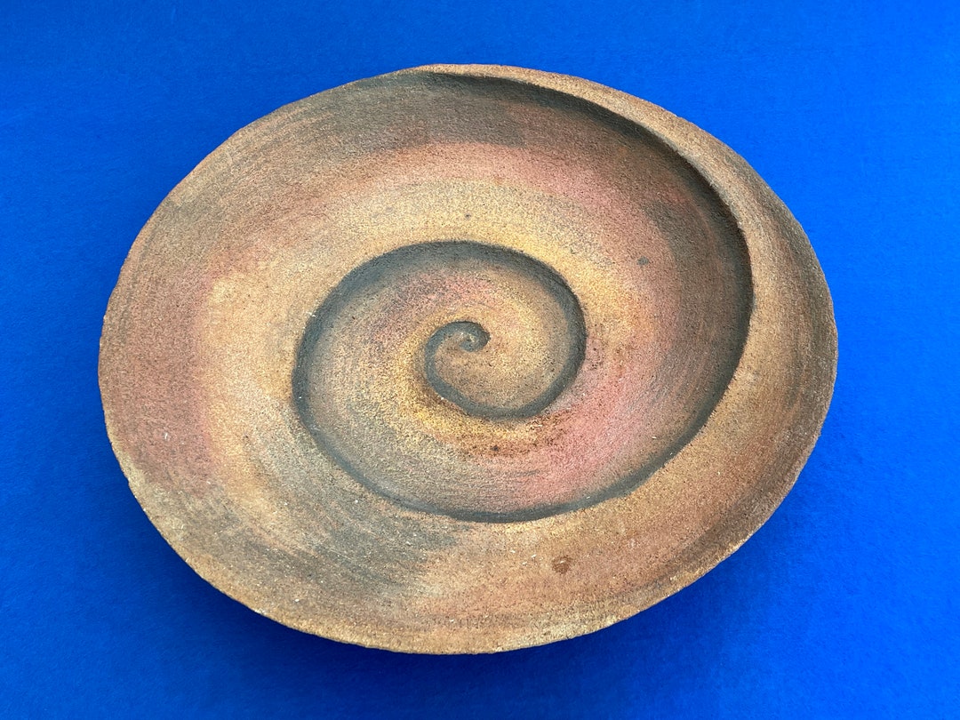 Large Studio Pottery Stoneware Bowl - Unknown Potters Mark - Etsy