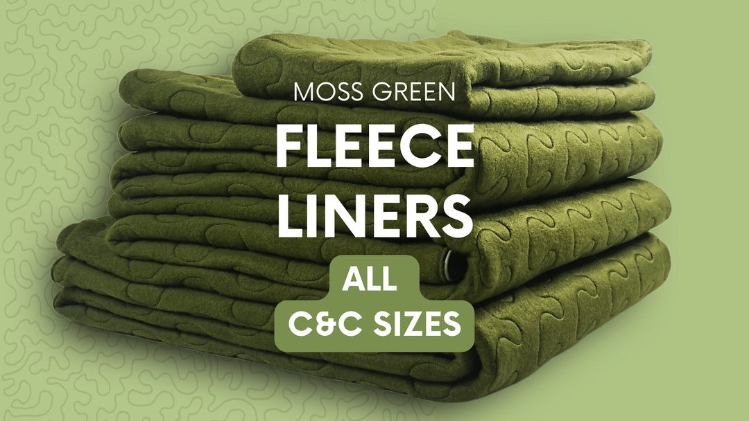 Moss Green Guinea Pig Fleece Cage Liner: C&C, Reusable Bedding - Etsy