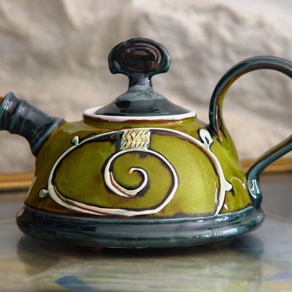 Handmade Teapot - Etsy