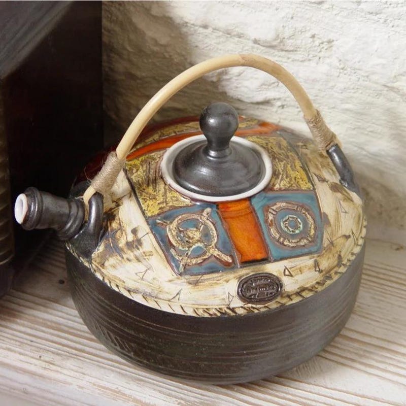 Unique Teapot - Etsy