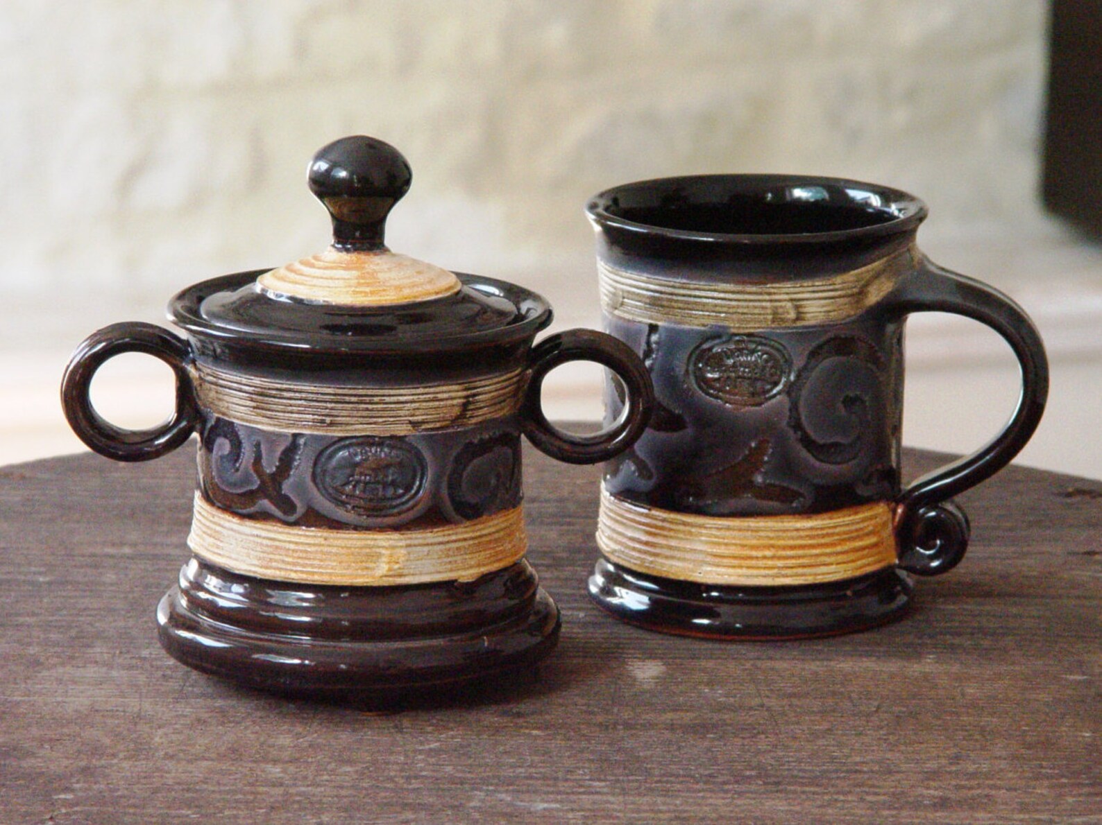 Black Ceramic Mug Handmade Pottery Mug Unique Coffee Mug - Etsy