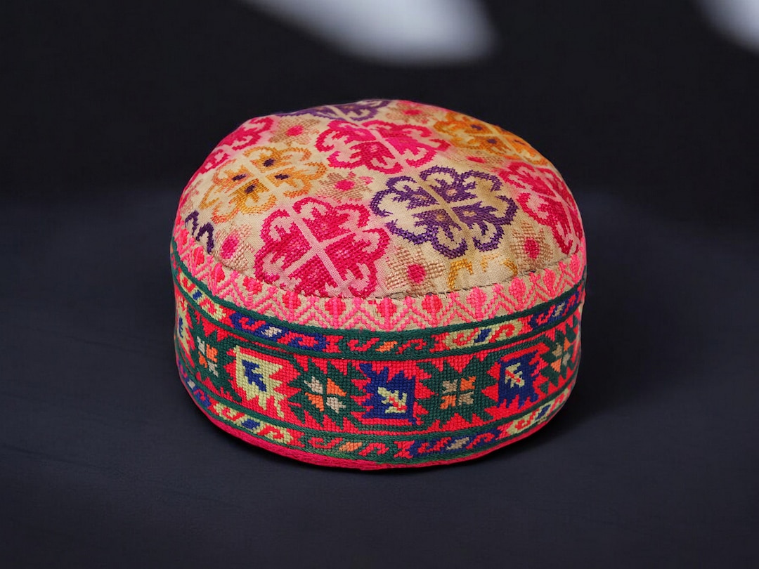Antique Women’s Embroidery Hunza Caps and Ceremonial Headdress by Women ...