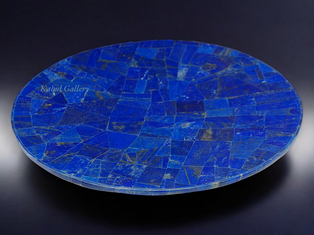 31 Cm Diameter Huge Hand Crafted Stunning Genuine Lapis Lazuli Gemstone ...