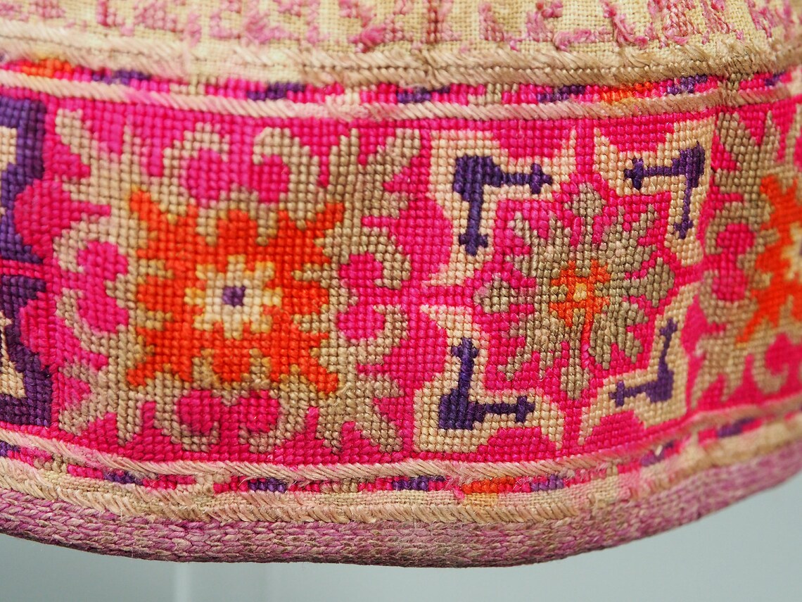 Antique Women’s Embroidery Hunza Caps and Ceremonial Headdress by Women ...
