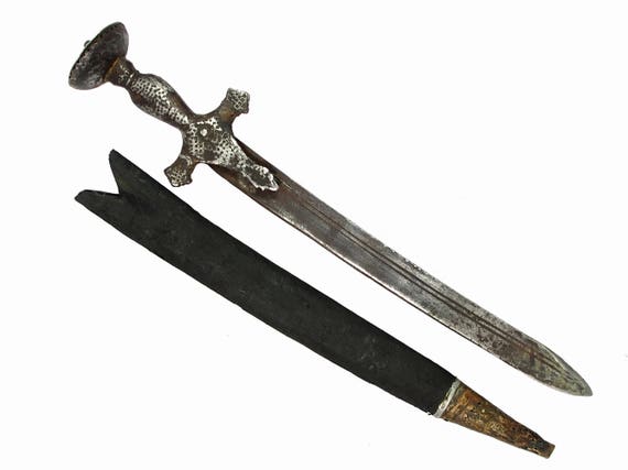 Afghan Knife Straigh Blade Islamic Short Sword Dagger Choora | Etsy