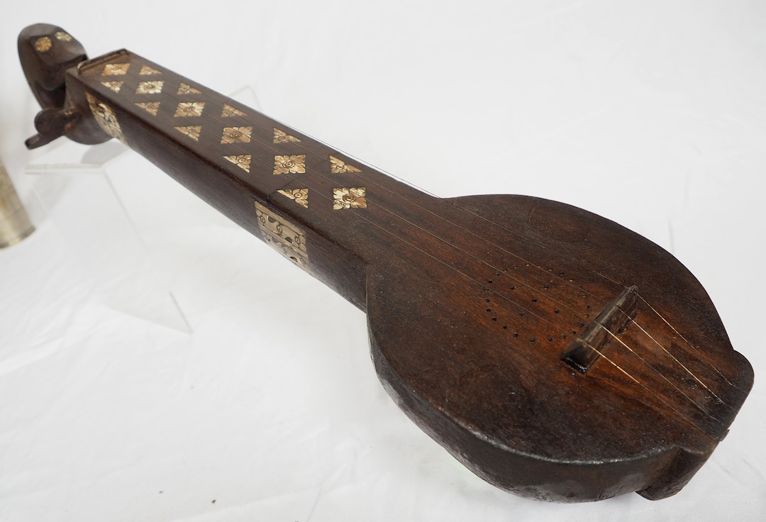 Small Afghan Folk Music Instrument Tambur Tanbur Tanboor From ...
