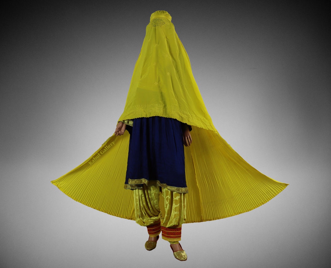 Original Afghan Women Veil Headscarf Burka Burqa Cape Afghan Burqa ...