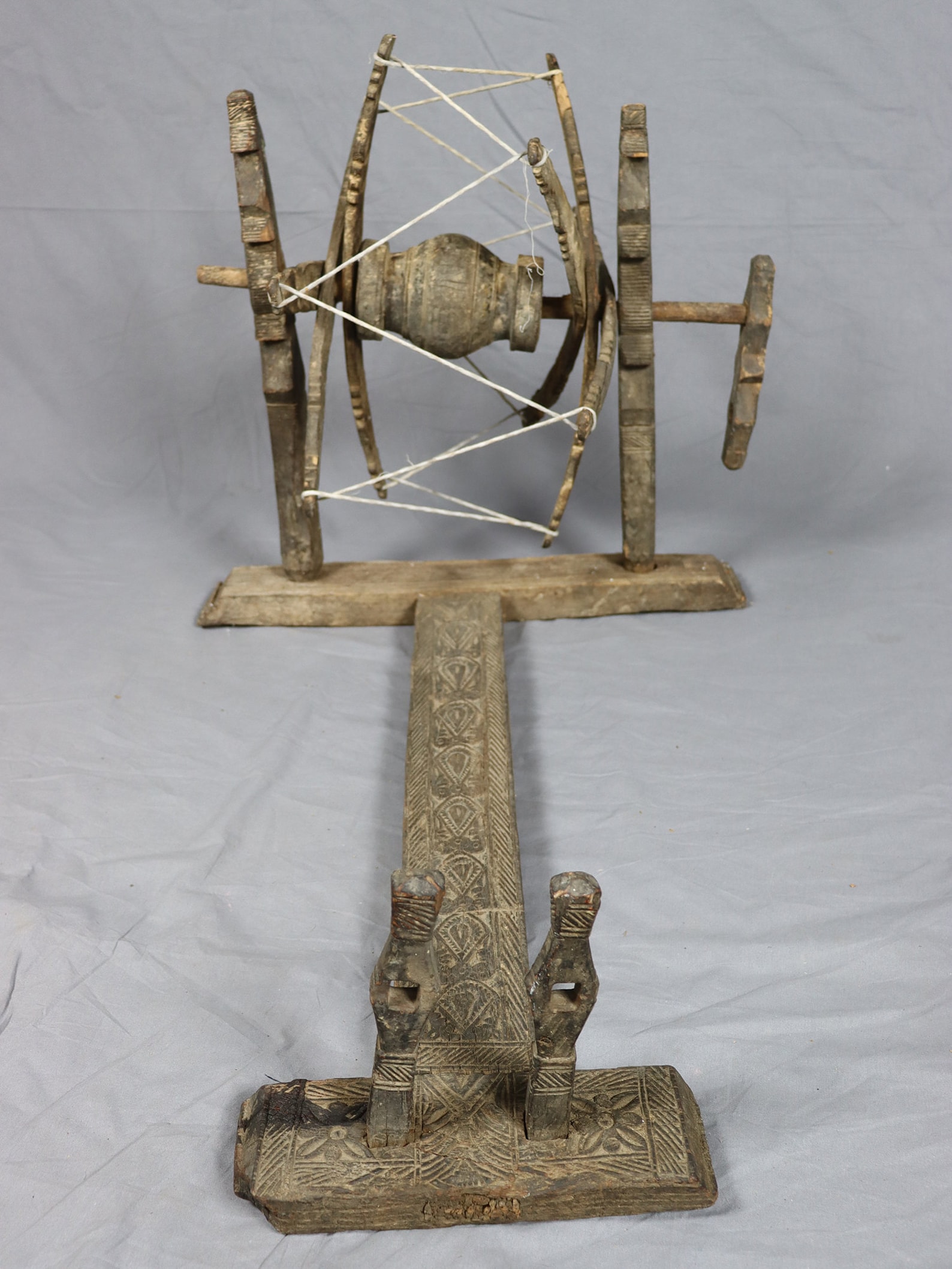 Antique Traditional Basic Spinning Wheel From Nuristan - Etsy