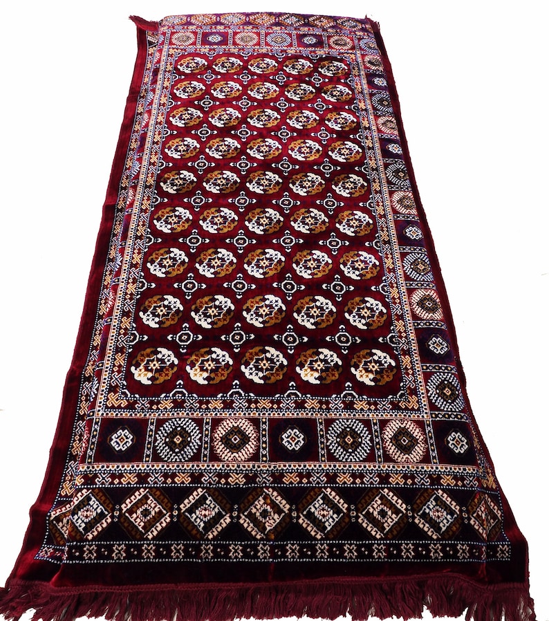 Set of 3 Pcs 1x Floor Cushion+2 X Cushions Orient Afghan Pillow Rug ...