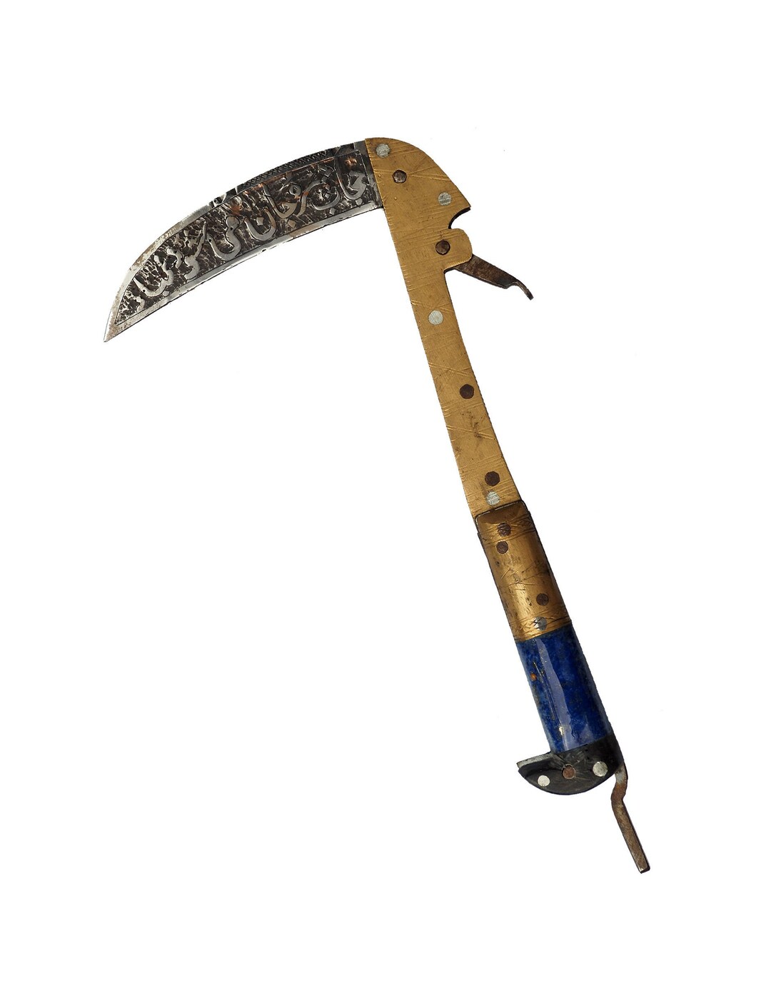 28 Cm Knife Islamic Scythe Short Sword Dagger Choora Pesh Kabze Lohar ...