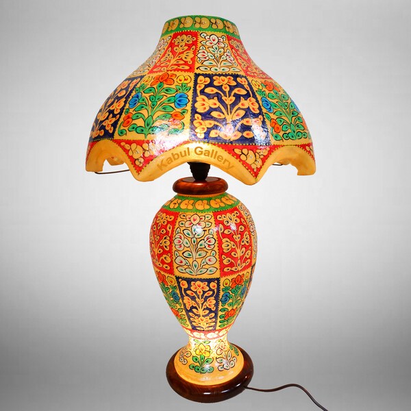 Pakistan Camel Skin Lamp - Etsy