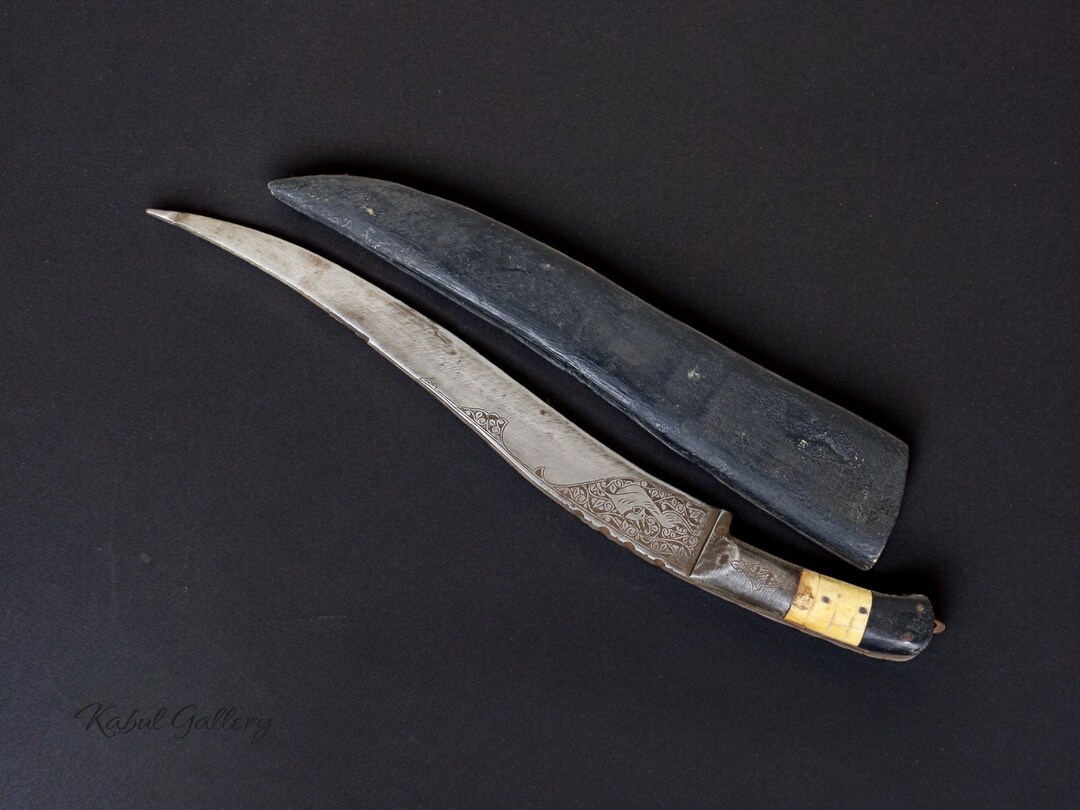 Afghan Knife Straigh Blade Islamic Short Sword Dagger Choora Dagger ...