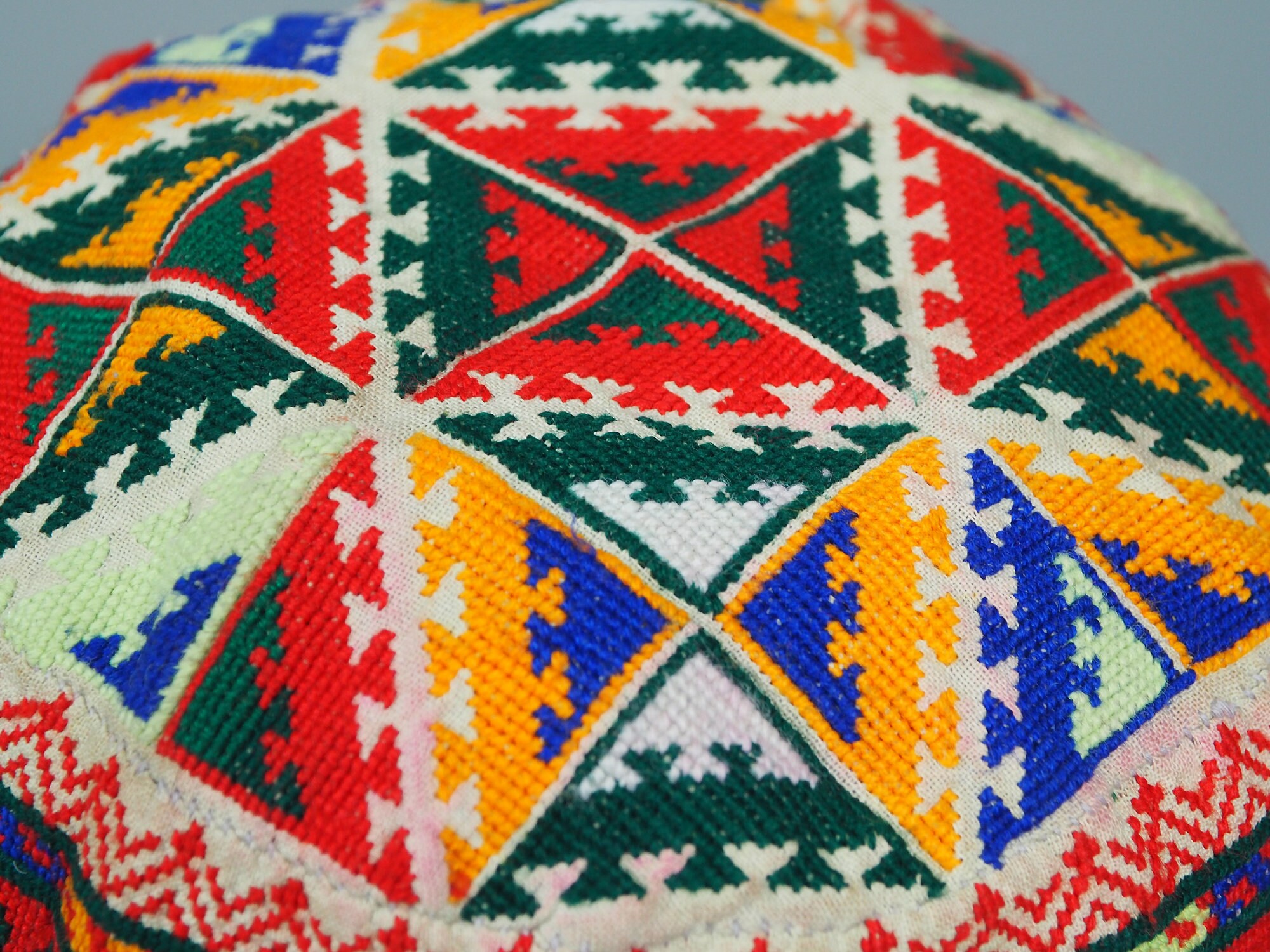 Antique Womens embroidery Hunza Caps and Ceremonial Headdress | Etsy