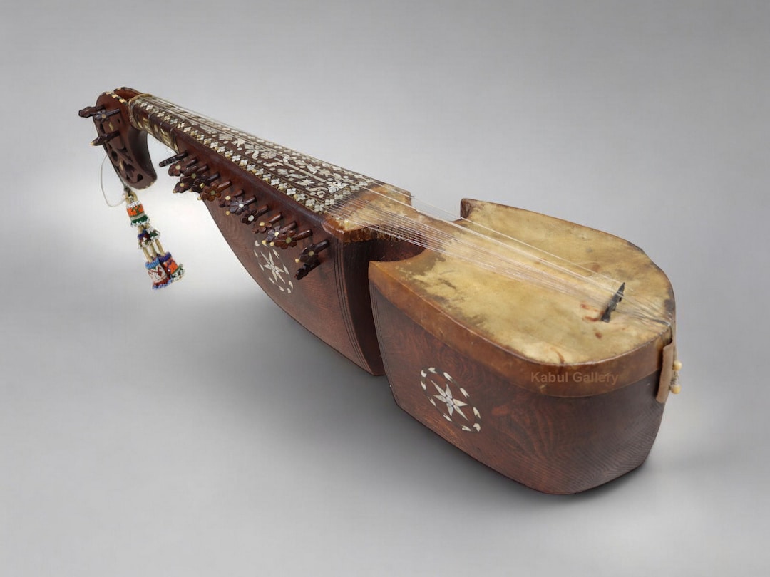 Antique Original Traditional Folk Musical Instrument Afghanistan Rubab ...