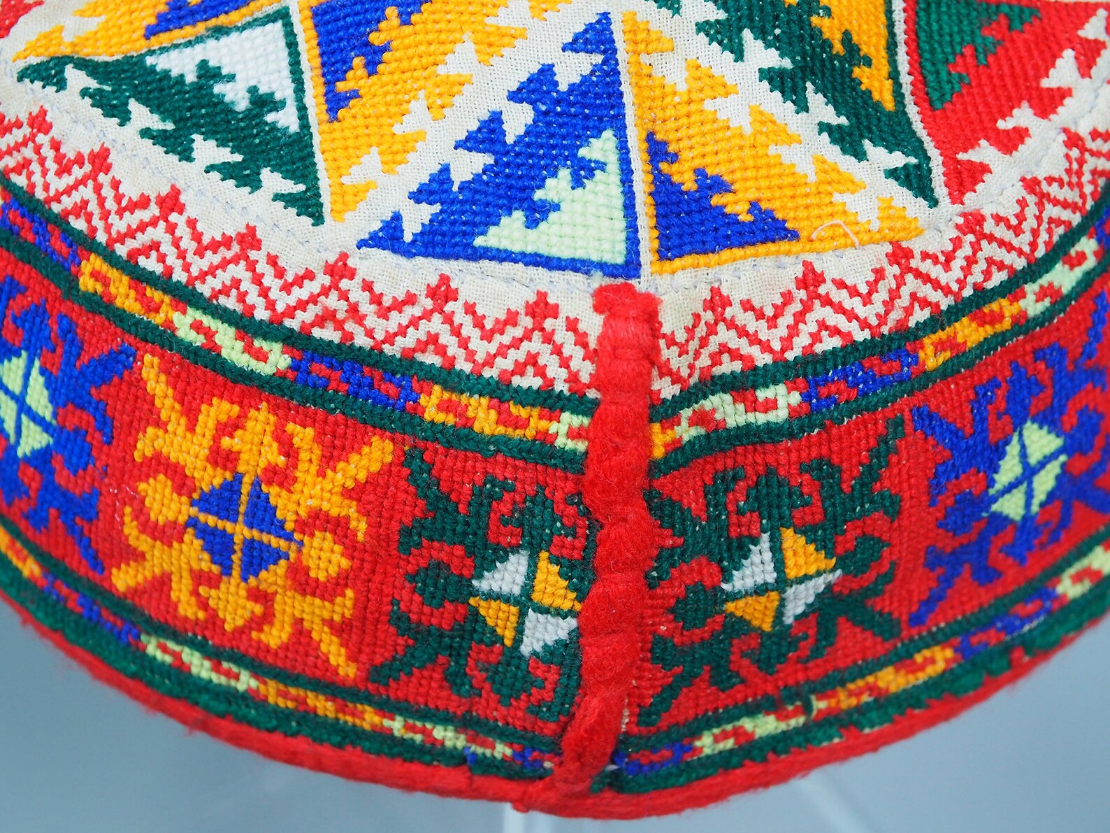 Antique Womens Embroidery Hunza Caps and Ceremonial Headdress | Etsy