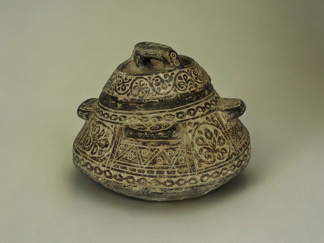 Antique Islamic Soapstone Large Antique Heavy Tool Gray Stone Bowl ...