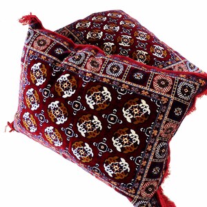 Set of 3 Pcs 1x Floor Cushion2 X Cushions Orient Afghan Pillow Rug Seat ...