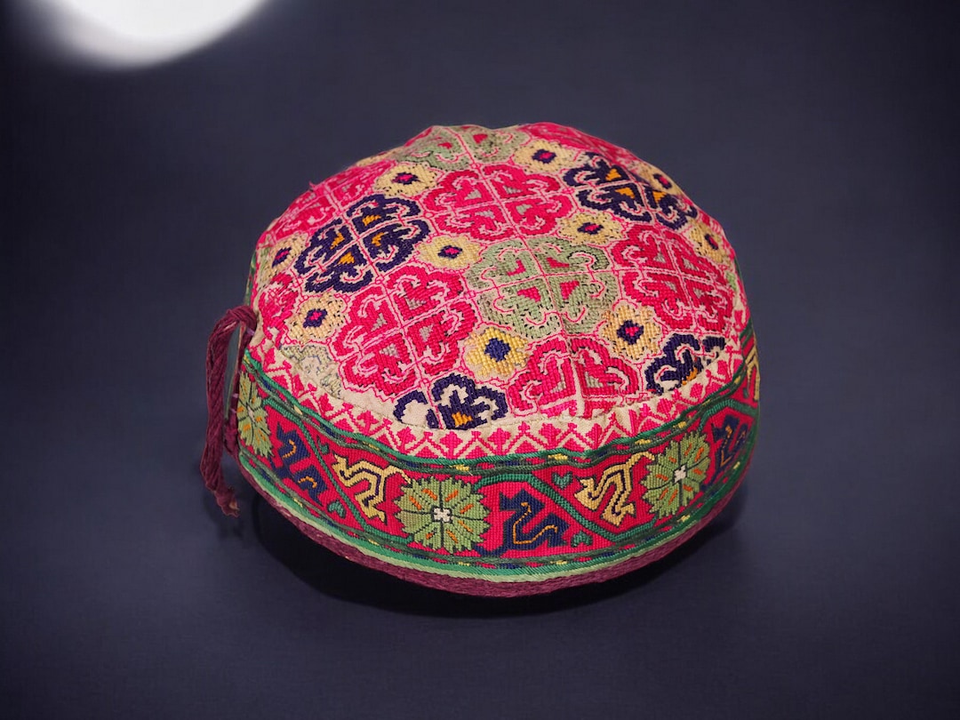 Antique Women’s Embroidery Hunza Caps and Ceremonial Headdress by Women ...