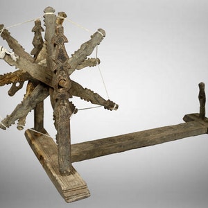 Antique Traditional Basic Spinning Wheel From Nuristan - Etsy
