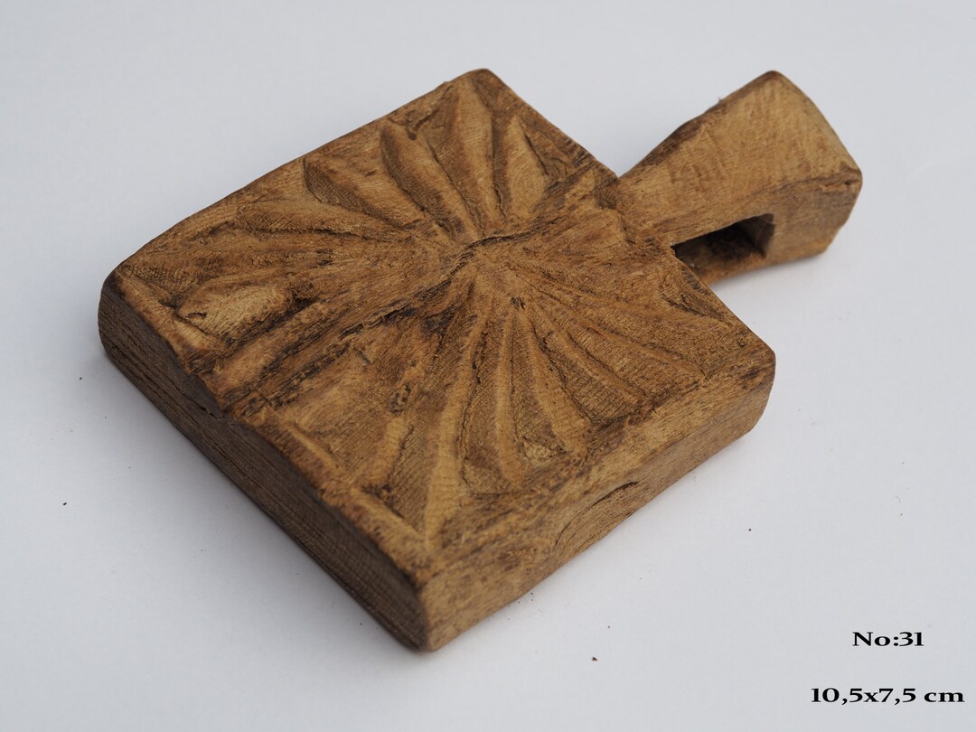 Antique Islamic Wooden Animal Amulet Protective Protective Goat Amulet ...