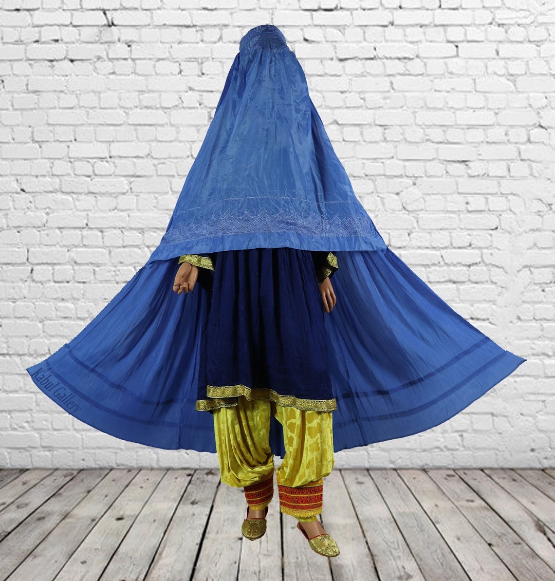 Original Afghan Women Veil Headscarf Burka Burqa Cape Afghan Burqa ...