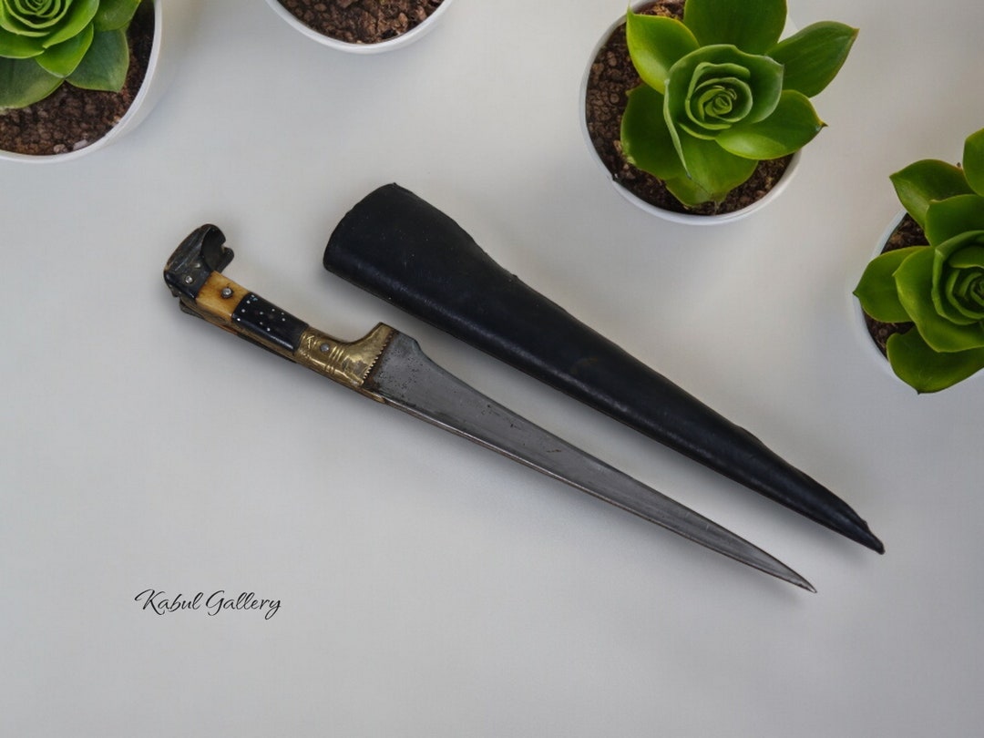 Antique Original Afghan Khyber Waziri Knife Dagger Pesh Kabz , Karud ...