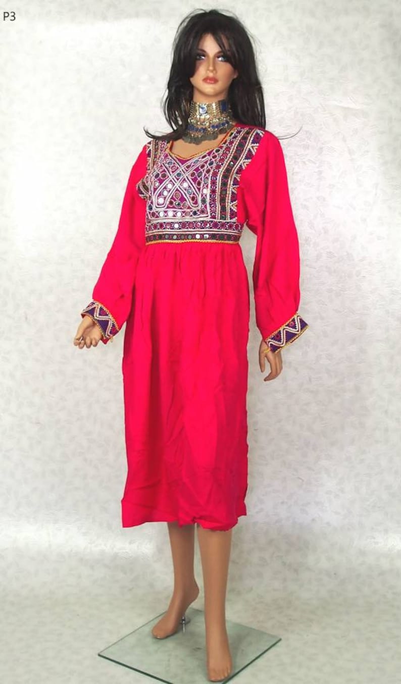 Original Afghan Women Hand Embroidered Nomadic Cotton Kuchi - Etsy