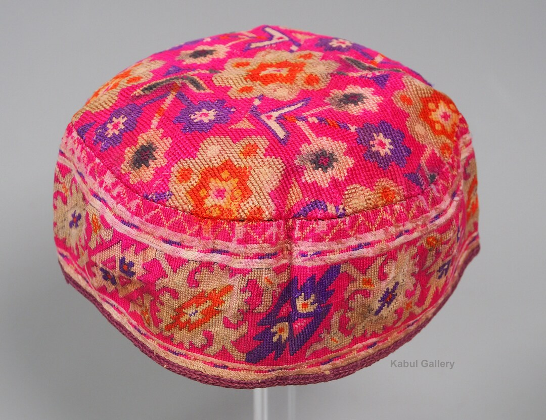 Antique Womens Embroidery Hunza Caps and Ceremonial Headdress by Women ...
