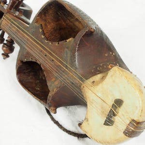Antique Original Orient Exotic Musical Instrument India Afghanistan and ...