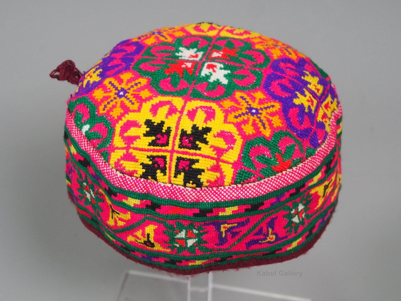 Antique Womens Embroidery Hunza Caps and Ceremonial Headdress - Etsy