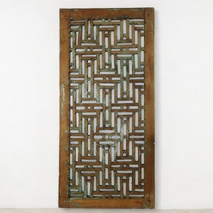 Antique Islamic Vintage Carved Wooden Wall Decoration Window Mashrabiya ...