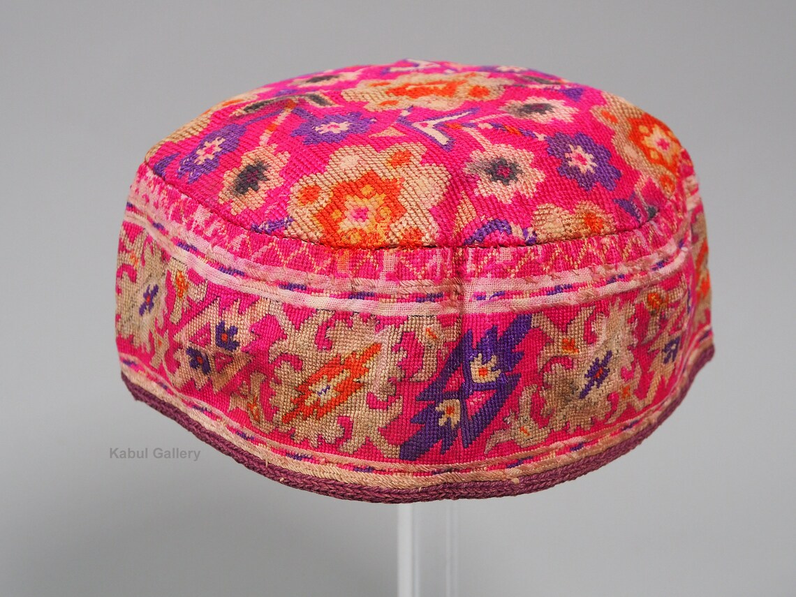 Antique Women’s Embroidery Hunza Caps and Ceremonial Headdress by Women ...