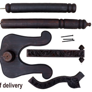 Hand Carved Orient Handmade Solid Wood Shirodhara Ayurveda Forehead ...