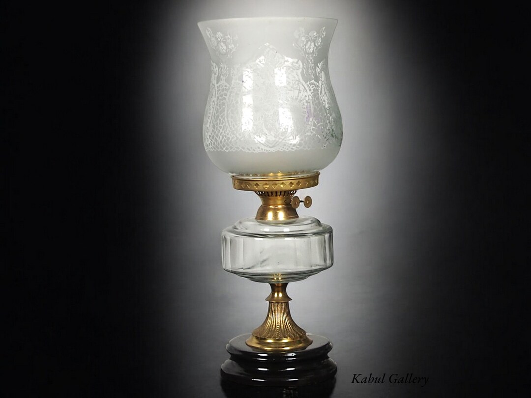 Super Large Petroleum Lamp Kerosene Lamp Table Lamp From India White - Etsy