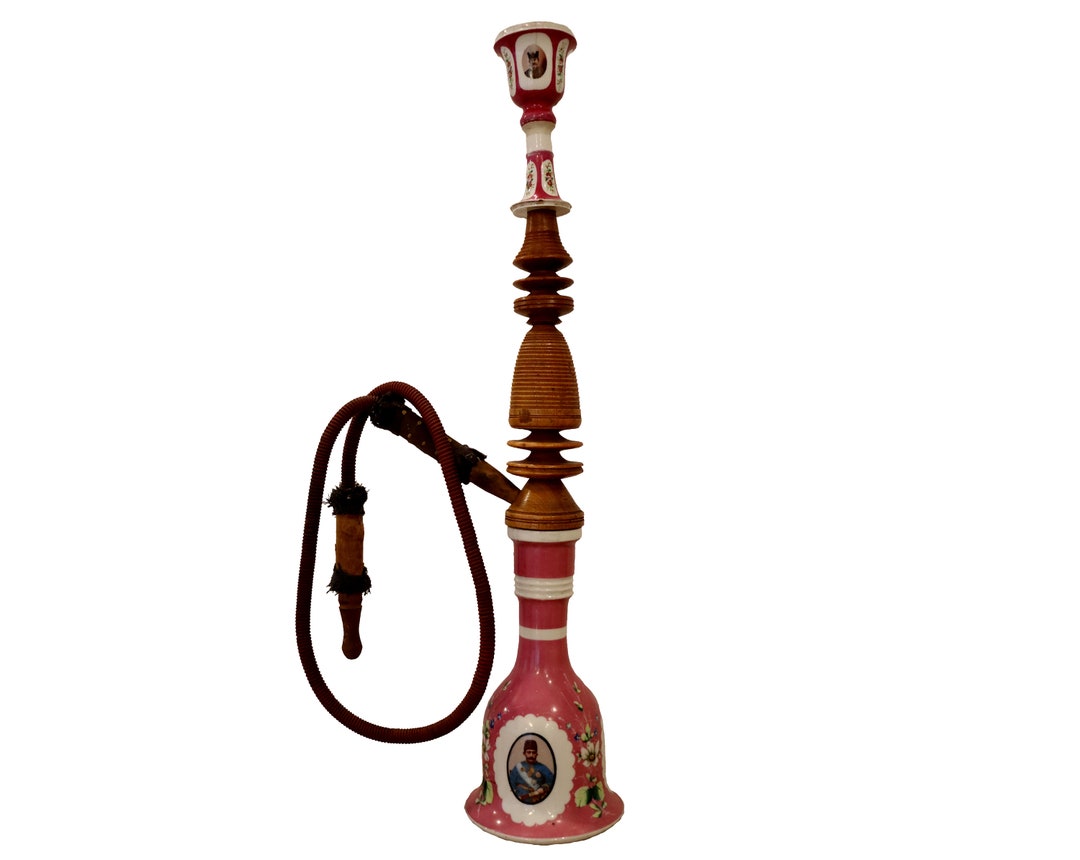 Antique Islamic Painted Porcelain Huqqa Hookah Shisha Hubble-bubble - Etsy