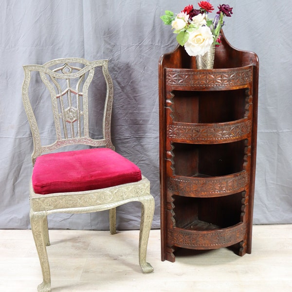 Antique Corner Cabinet - Etsy