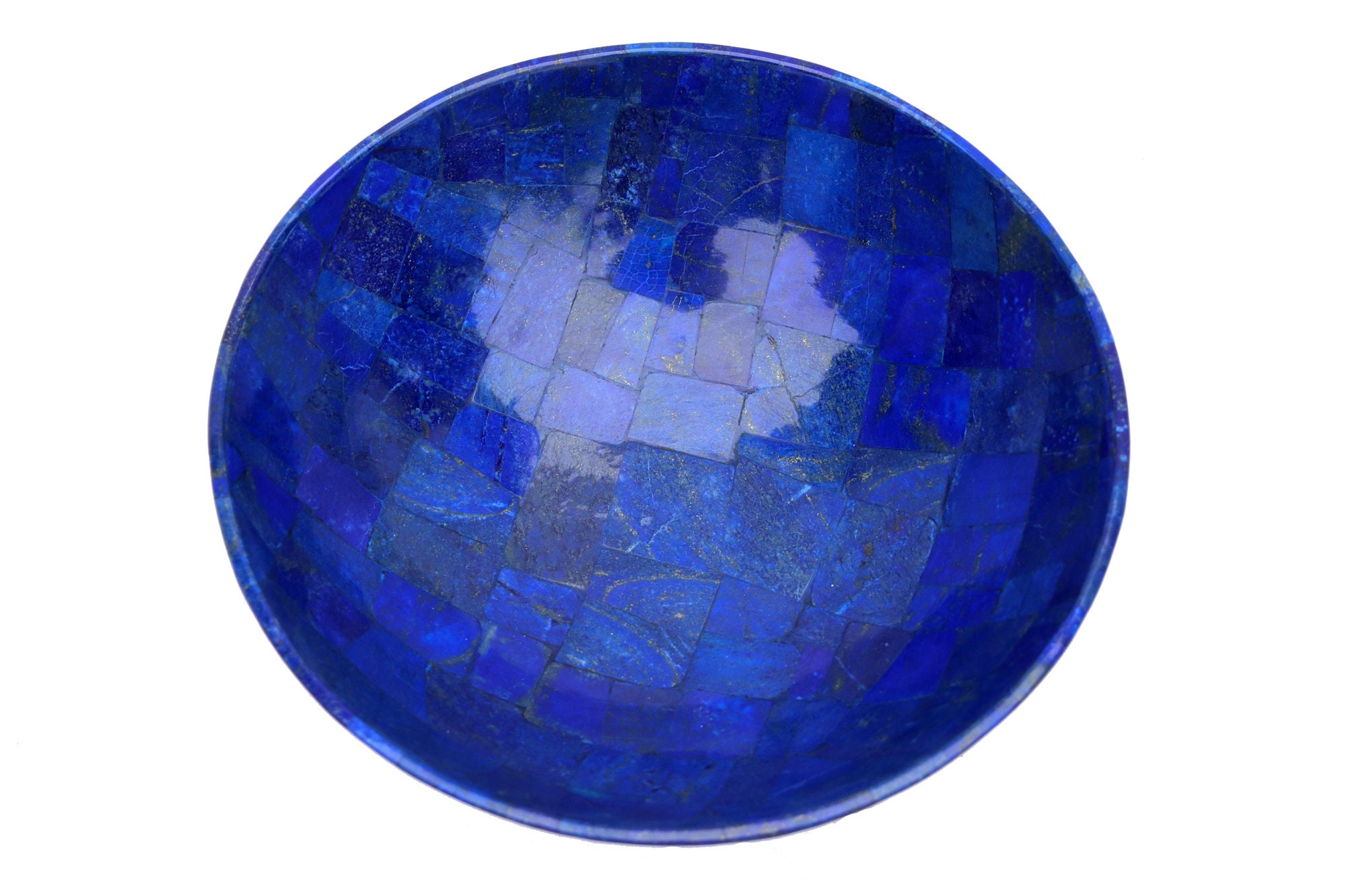 26 Cm Diameter Hand Crafted Stunning Genuine Natural High Quality Lapis ...