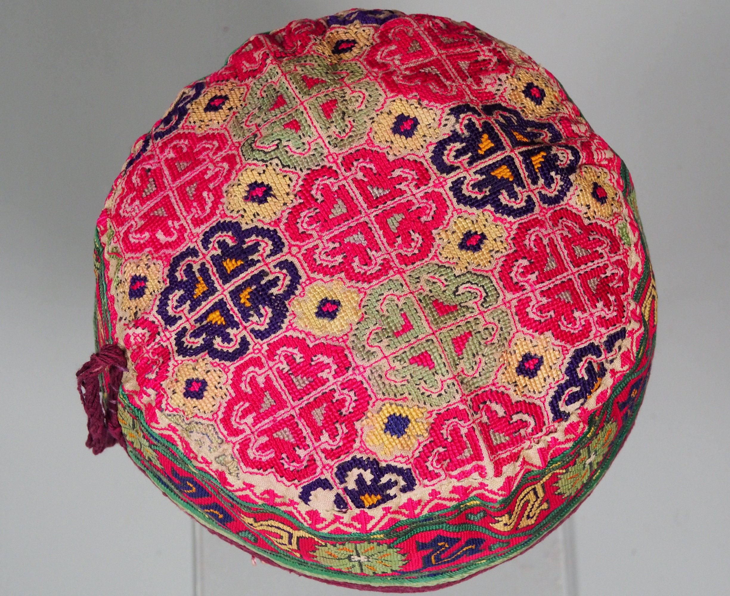 Antique Women’s Embroidery Hunza Caps and Ceremonial Headdress by Women ...